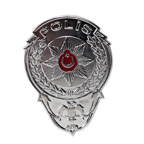 Metal Polis Cüzdan Rozeti,Polis Rozet,Rozet | Polisaskermarketi