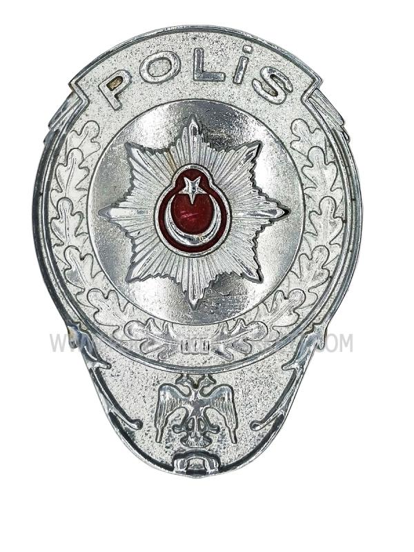 Metal Polis Tören Göğüs Rozeti | Polisaskermarketi